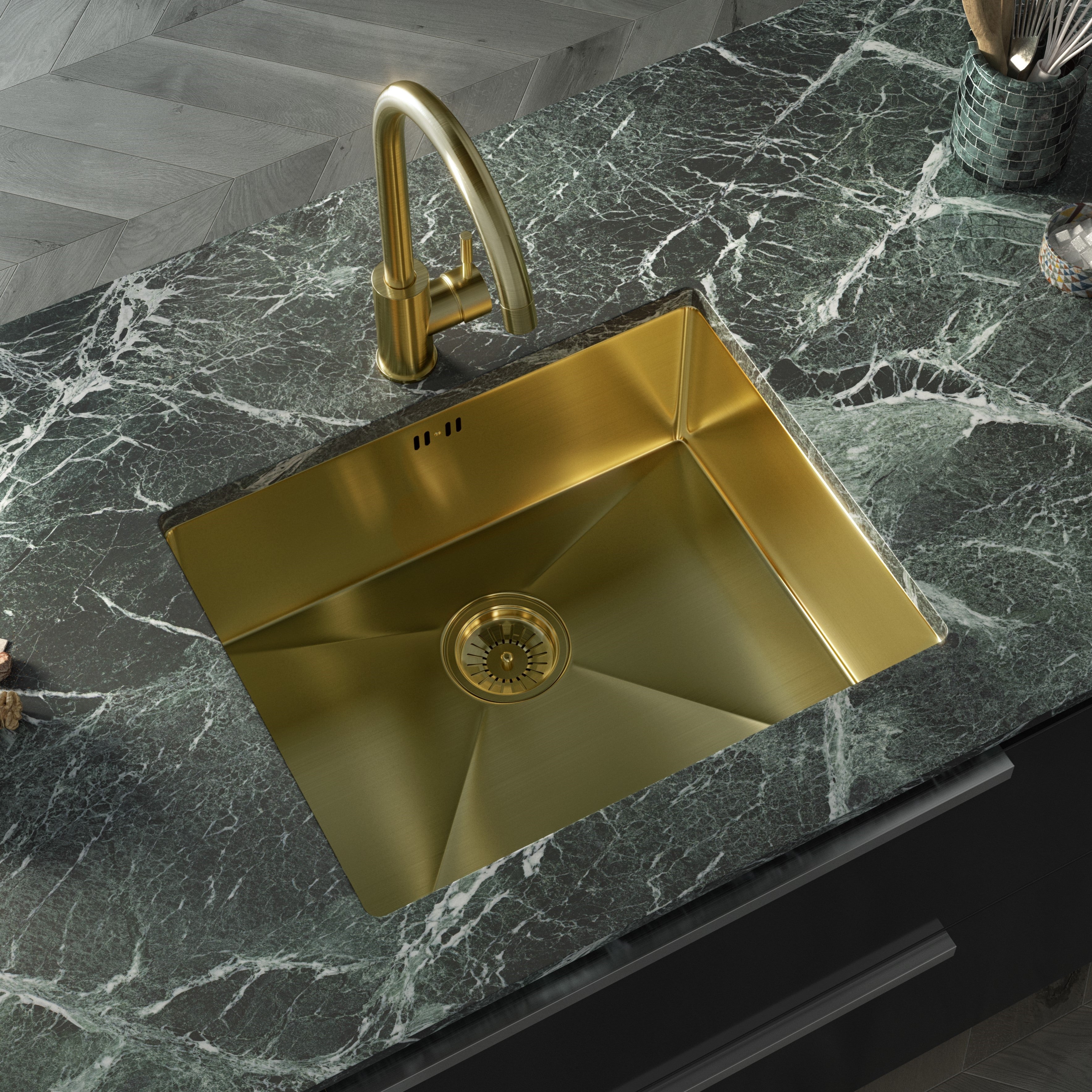 Gold Kitchen Sinks UK - Inset & Undermount Sinks – House of Verossi